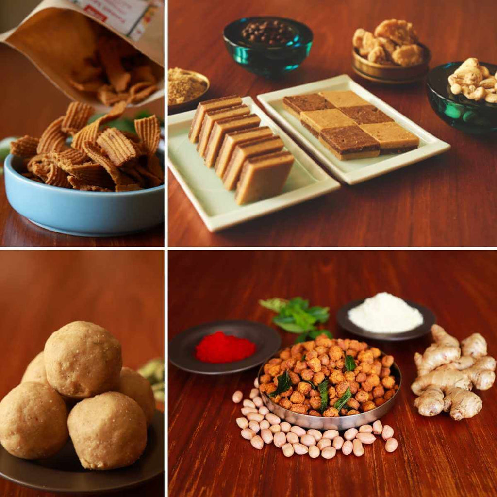 Buy South Indian Sweets and Snack Combo Boxes Online from famous brands ...